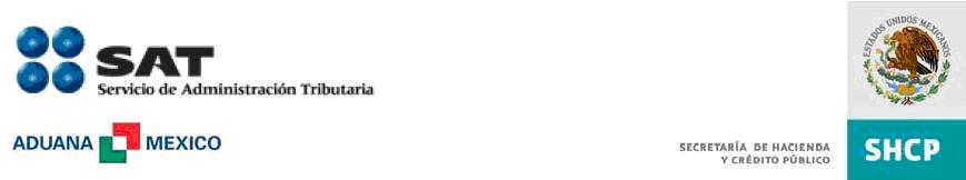 Antecedentes de las Aduanas: ADUANA MEXICO (SAT),